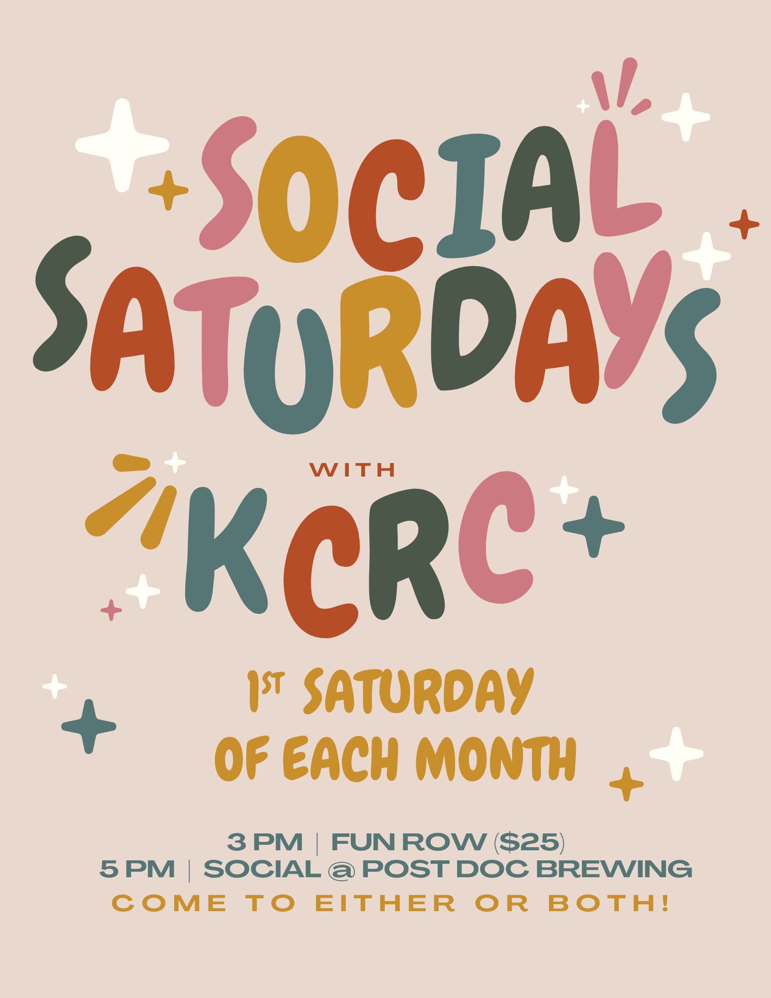 Social Saturdays – Kenmore Community Rowing Club